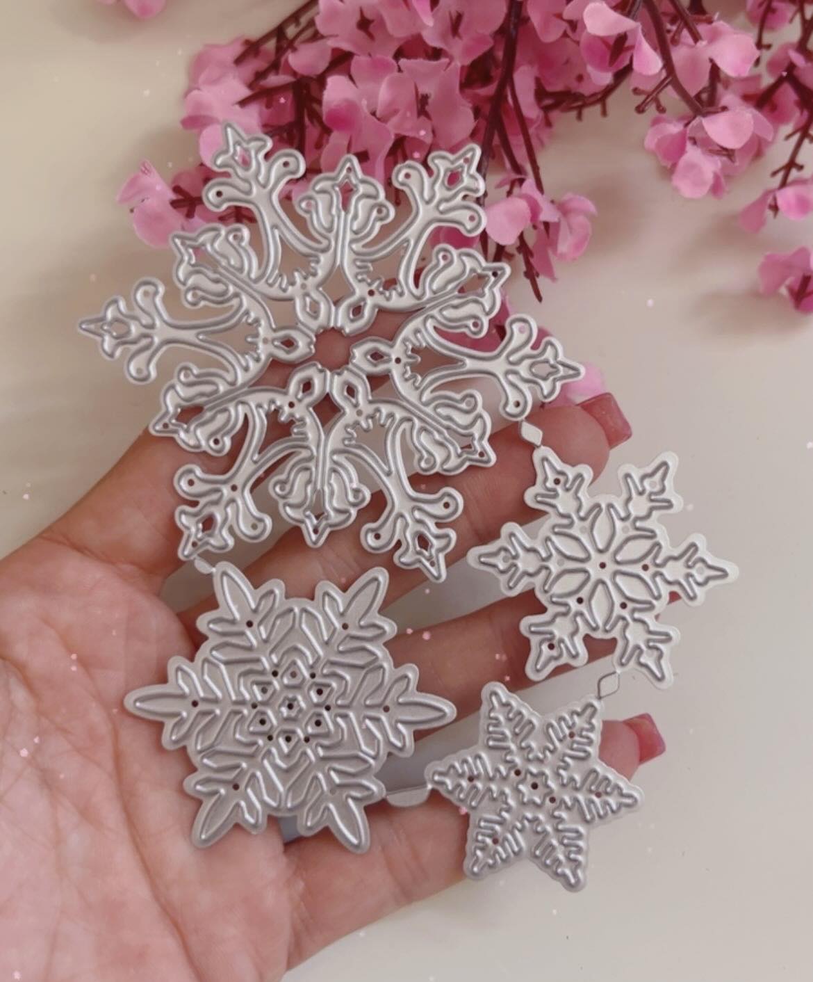 KIT FLOCOS DE NEVE – Ateliê Joyce Melo